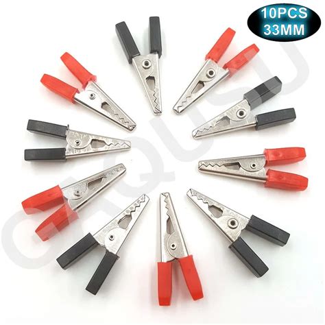 10pcs 금속 악어 악어 클립 33mm 미니 악어 클램프악어 클립 Aliexpress
