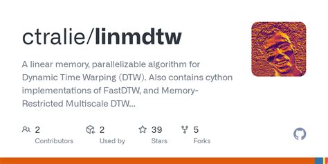 Github Ctralielinmdtw A Linear Memory Parallelizable Algorithm For