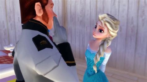 Elsa X Hans Akward Kissing Scene Видео Dailymotion