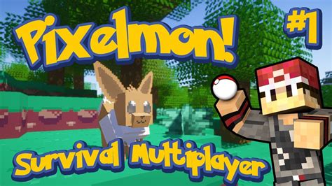 Pixelmon Survival Multiplayer Episode 1 I Choose Eevee W Xrpmx13