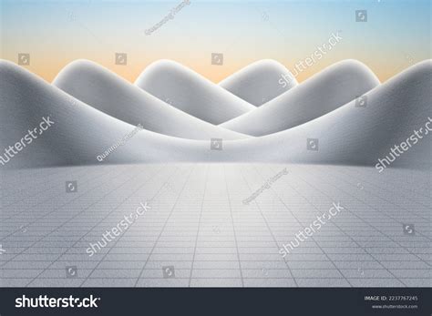 빈 콘크리트 아스팔트 바닥 광장과 회색의 스톡 일러스트 2237767245 Shutterstock