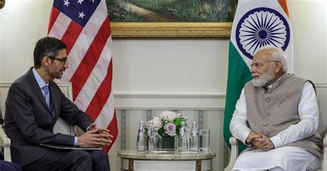 पीएम मोदी से मुलाकात के बाद गूगल के Ceo सुंदर पिचाई ने की बड़ी घोषणा