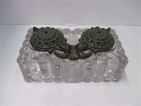 Antique Ink Well Circa 1900 Valley 65 Antiques