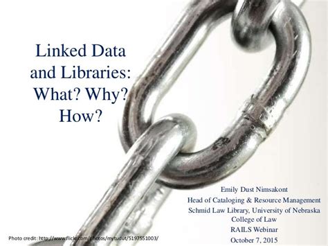 linked data and libraries what why how
