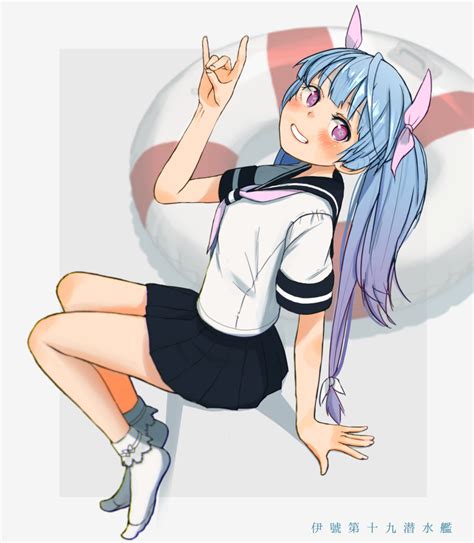 Safebooru 1girl Bangs Blue Hair Blurry Blurry Background Blush
