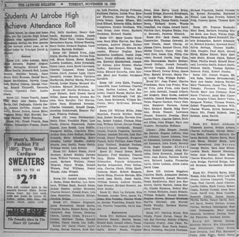 Latrobe Bulletin Latrobe Pa Tuesday November 18 1952 ™