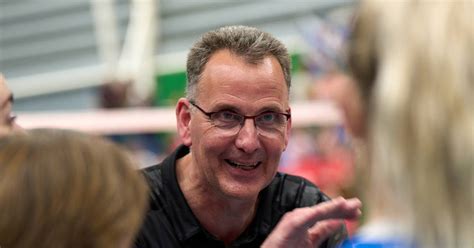 Volleybalcoach Harry Van Den Brink Heeft Met De Landstitel In De Tas