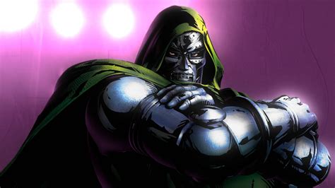 Download Doctor Doom Cartoon Art Wallpaper