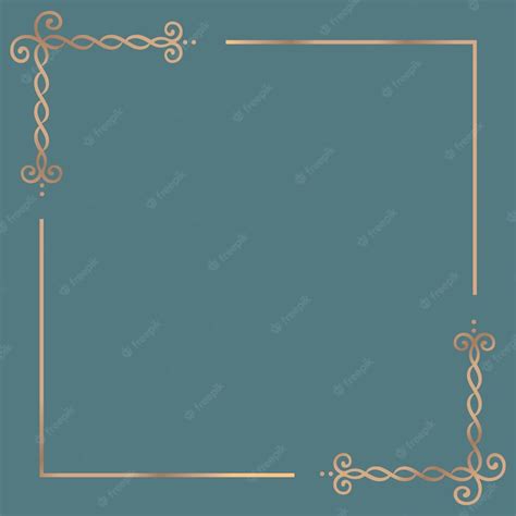 골드 프레임 배경 무료 벡터