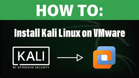 How To Install Kali Linux On VMware Workstation YouTube
