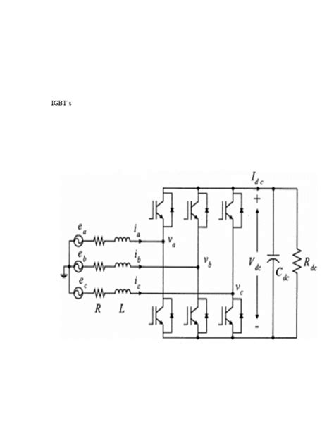 Ape Experiment No 4 Three Phase Pwm Rectifier Pdf Rectifier