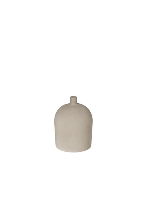 Dome Vase Small Grey Wool