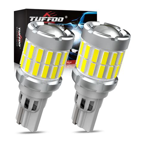 TUFFOO 2PCS T15 W16W LED Car LED Backup Light Reverse Light T15 T16 LED
