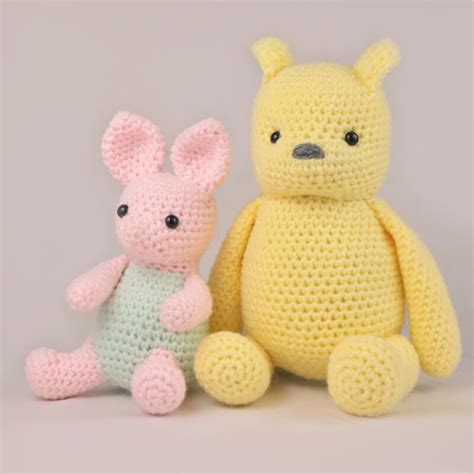 Classic Winnie The Pooh Amigurumi Bundle 4 Free Crochet Patterns