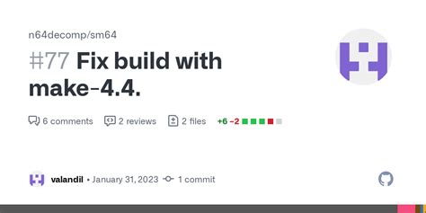 fix build with make 4 4 by valandil · pull request 77 · n64decomp sm64 · github