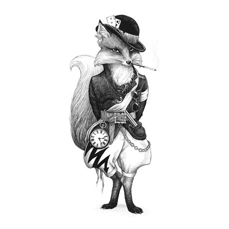 Fantastic Mr Fox Drawing At Explore Collection Of