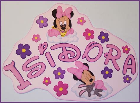 Onaily Nombre De NiÑa De Minnie Mouse Bebe