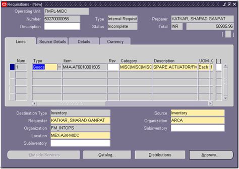 Oracle Ebs Application