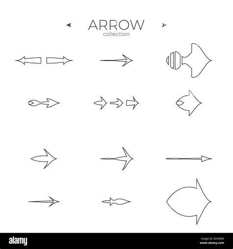 Simple Set Of Arrow Icons Arrow Vector Icon Set Arrow Basic UI