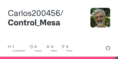 GitHub Carlos Control Mesa