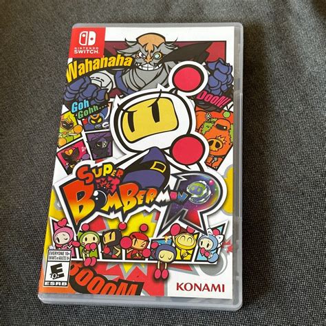 Super Bomberman R Nintendo Switch Game Video Gaming Video Games