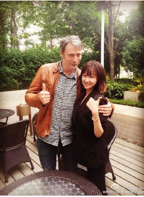 Mads Mikkelsen And A Fan May
