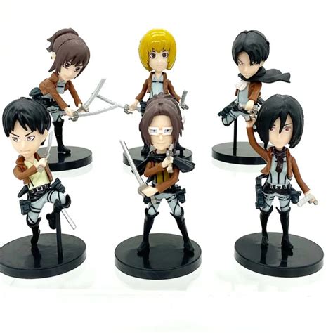 Liand 6 Buahset Ornamen Rumah Miniatur Mobil Eren Weiss Armin Armert