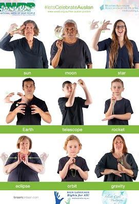 Western Australian Association Of The Deaf Inc Free Auslan Posters