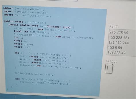Solved Import Java Util Scanner Import Java Util Arraylist