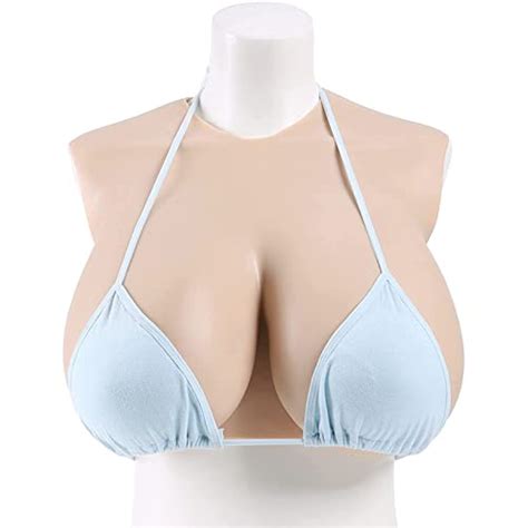 Goutui Silicone Breastplate Silicone Filled I Cup Forms Crossdressers