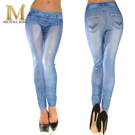 2017 Women New Fashion Classic Stretchy Slim Legging Jeans Sexy