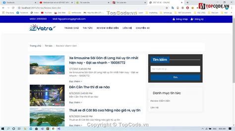 Full Source Code Website Bán Vé Xe Có Gửi Mail Tempalte Aspnet Mvc 5