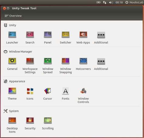 Unity Tweak Tool：ubuntu 桌面校調工具 G T Wang
