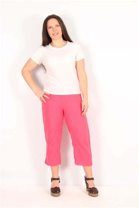 Cut Loose Soft Top Capri Pants Watermelon