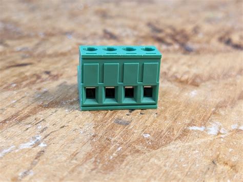 4 Pin Terminal Block Plug 5 08mm Pitch A2d Electronics