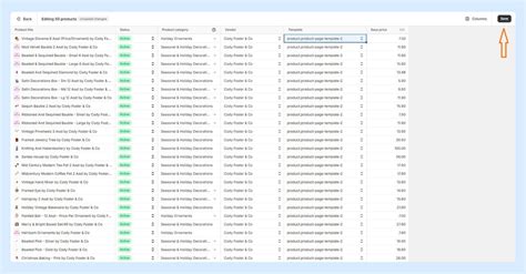 How To Bulk Edit Product Page Template In Shopify