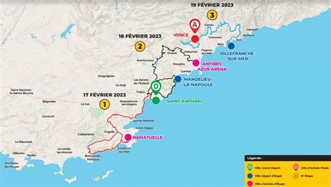 Tour Des Alpes Maritimes Et Du Var 2023 La Présentation Du Parcours
