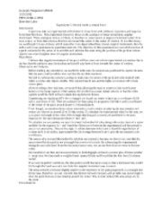 Experiment 5 Physics Lab Report Gonzalo Sequeira GJS626 3 25 2012 PHY103M 1 3PM Brendan Luke