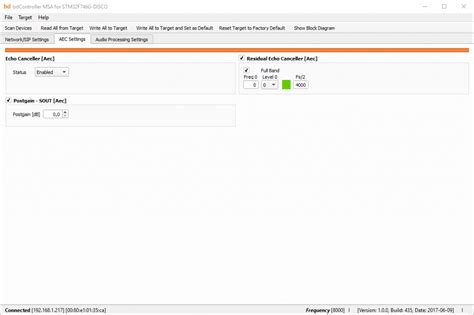 S2c On Stm32f7 Discovery Bdcontroller Gui Bdsupport Bdsound