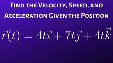 Unbelievable How To Calculate Acceleration From Velocity Science