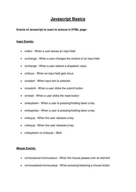 Javascript Guide Chapter 2 Notes Learnpick India