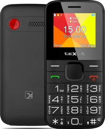 teXet TM-B201 - Обзоры, описания, тесты, отзывы - Мобильные телефоны ...