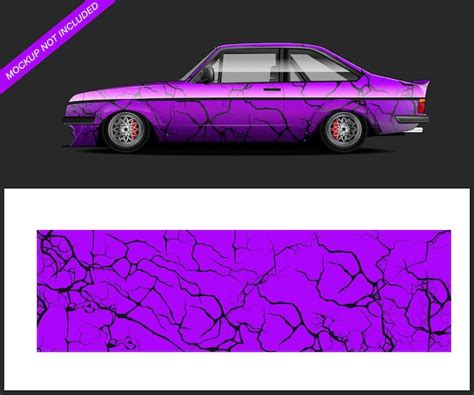 Premium Vector 3m Wrap Design For Vinyl Stickers Car Signs Car Wraps
