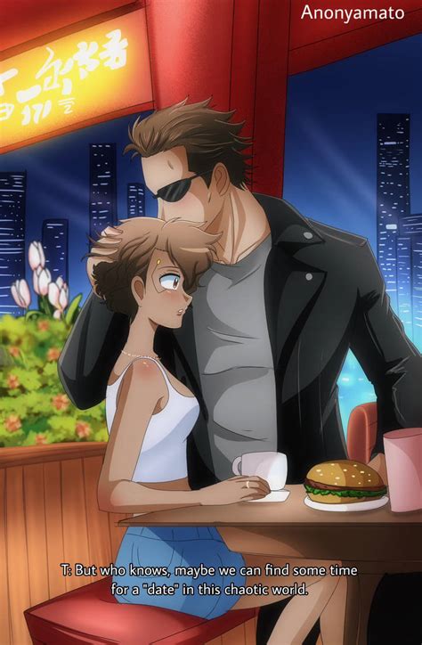 Terminator Romantic Date T 800 X Kyla By Anonyamat0 On Deviantart