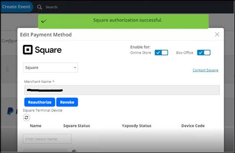 How To Set Up The Square Payment Method Yapsody Support