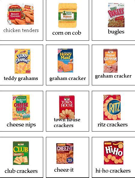 Pecs 22 Club Crackers Cue Cards Pecs