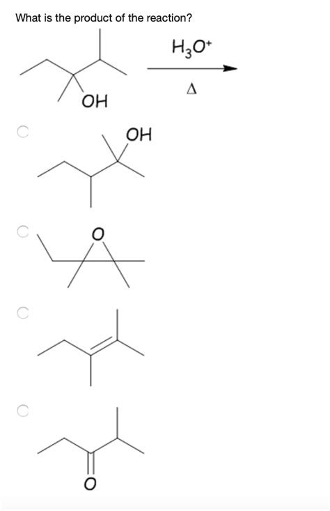 Solved What is the product of the reaction? он H2Cro4 | Chegg.com