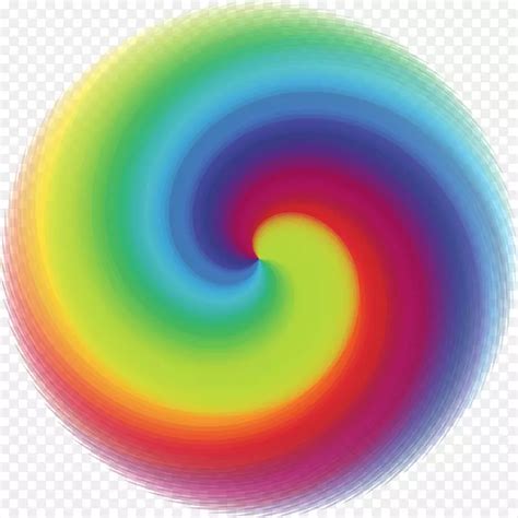 彩虹圆可伸缩图形剪辑艺术彩虹漩涡剪贴画png图片素材下载图片编号539542 Png素材网