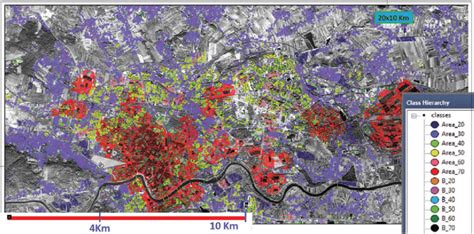 Visualisation Of The Obia Classification Download Scientific Diagram