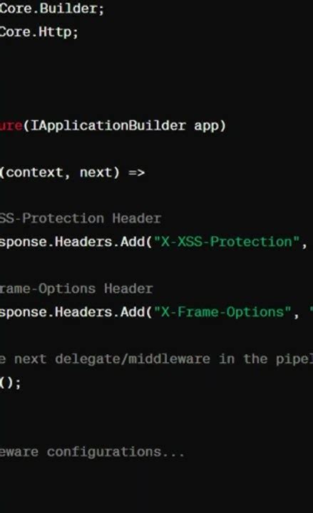 Aspnet Core Facts Cors Dependencyinjection Aspnetcore Security